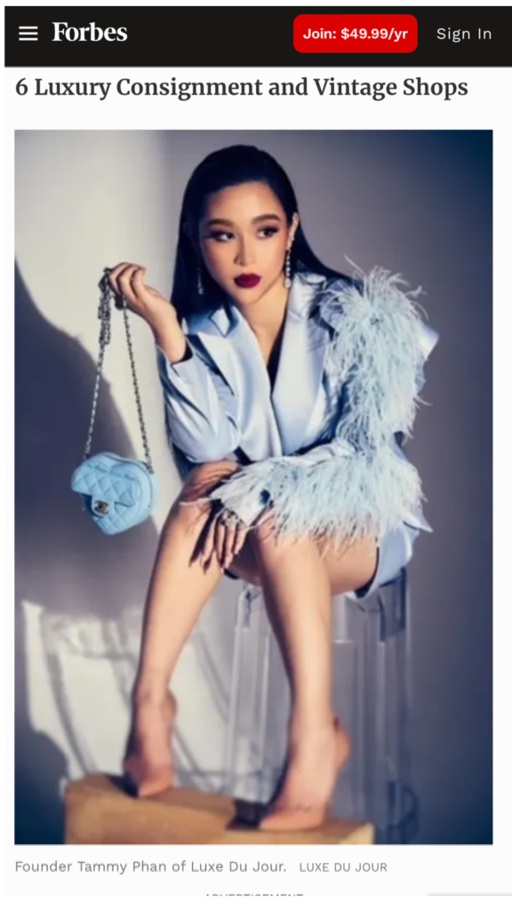 Luxe Du Jour Featured in Forbes Magazine | Luxe Du Jour blog